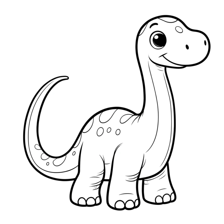 Sauropod Coloring Pages - ColoringDraft.com
