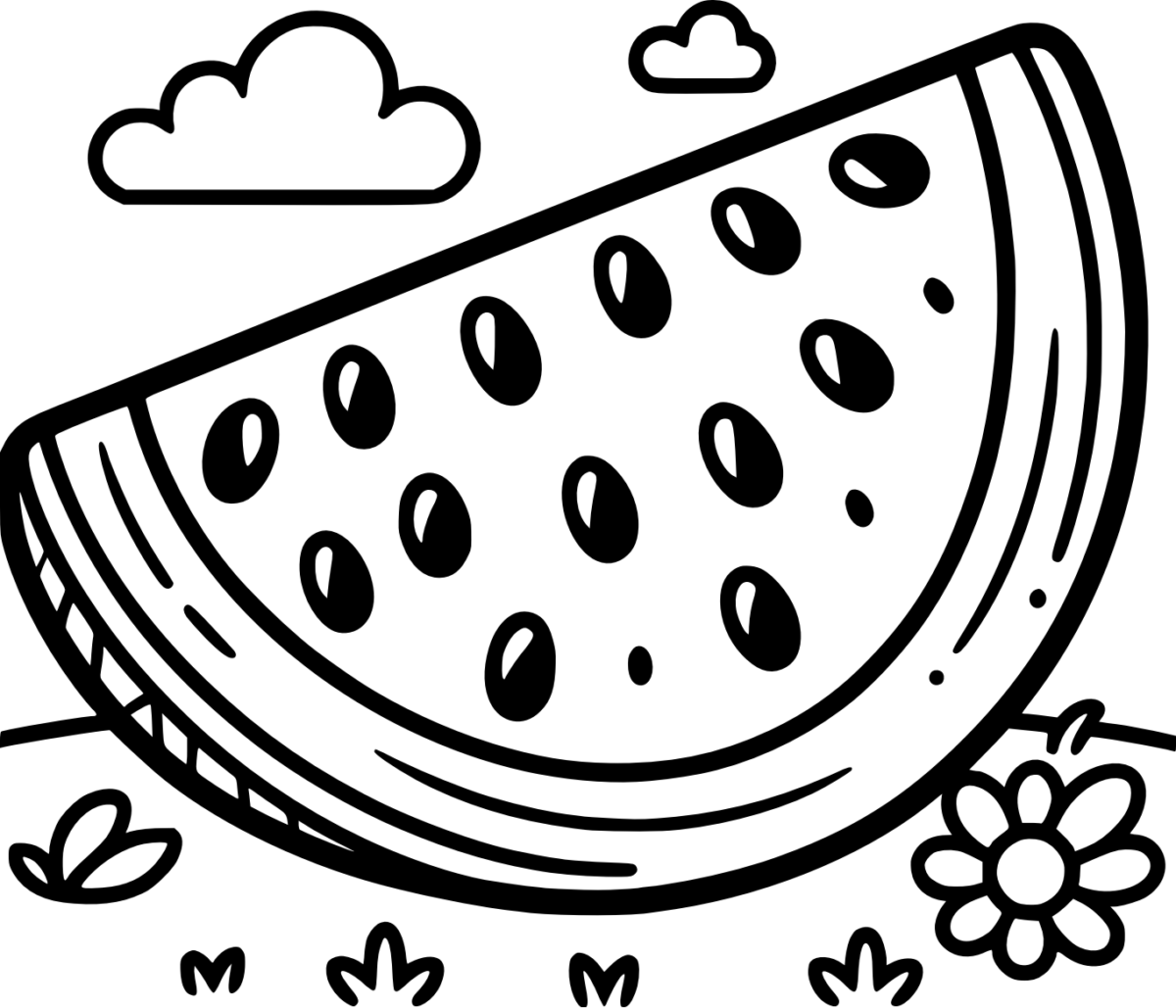 Watermelon Coloring Pages - ColoringDraft.com